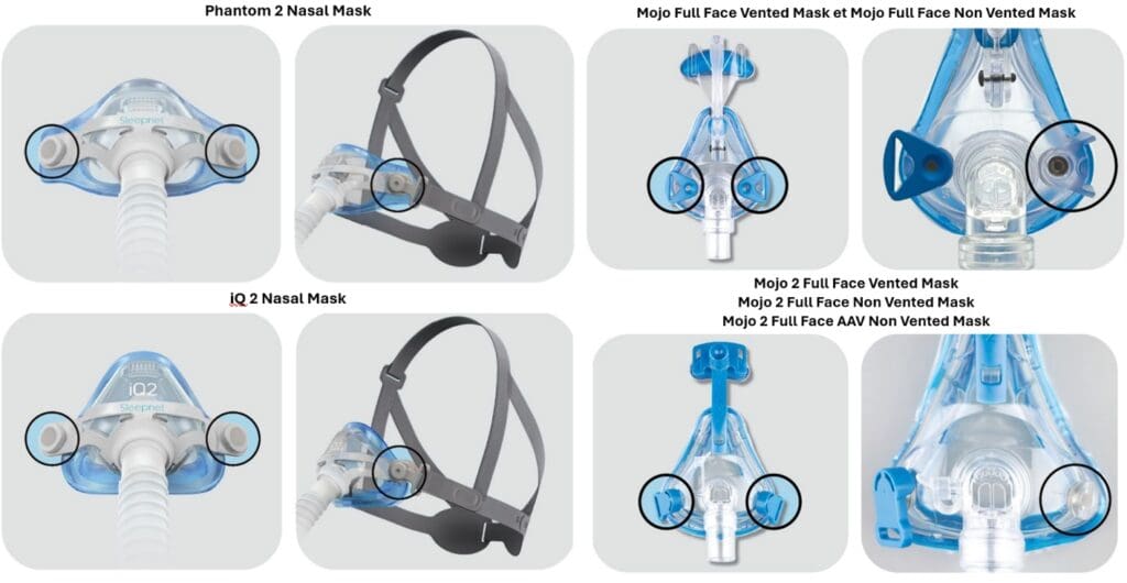 Masques Sleepnet avec aimants - Alerte ANSM